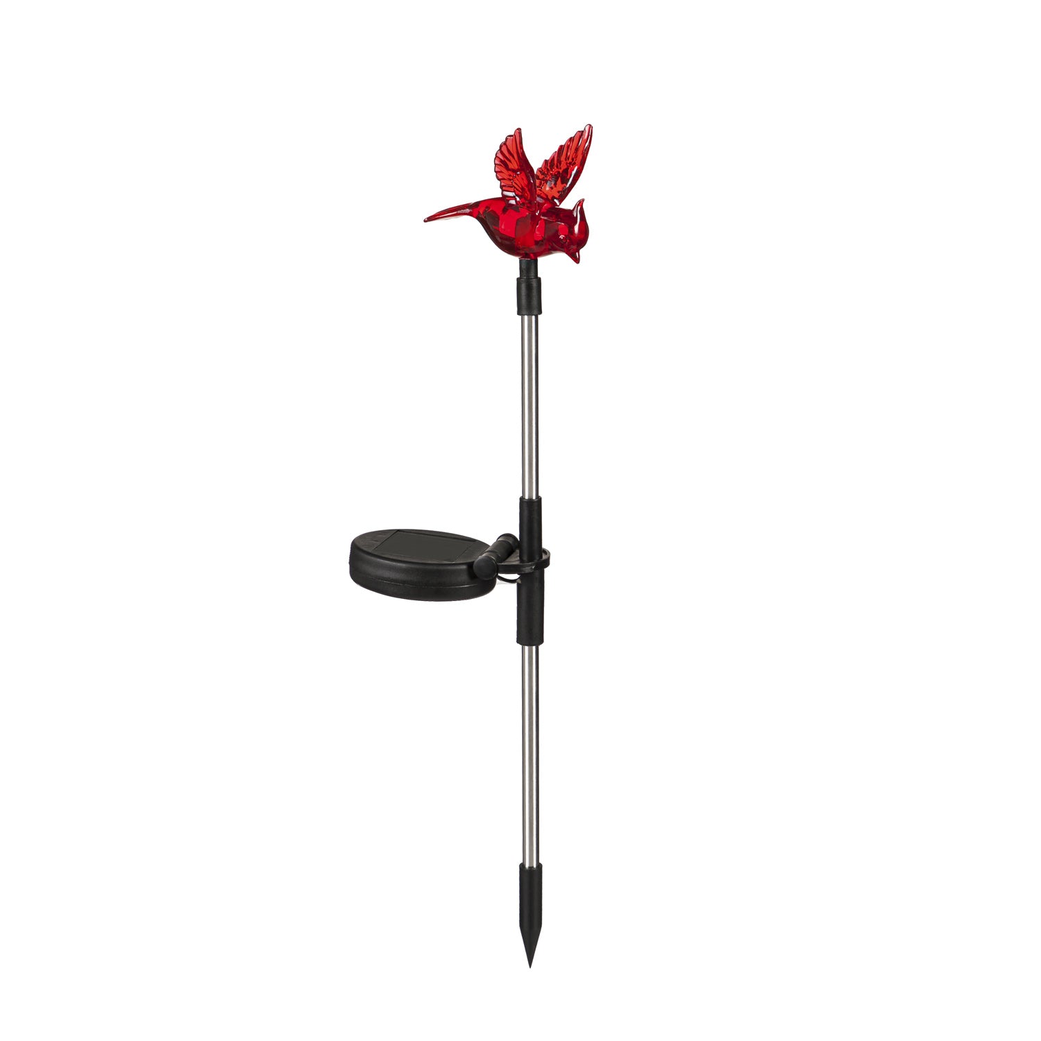 Garden Decor Solar Cardinal | Settlemyre Nursery